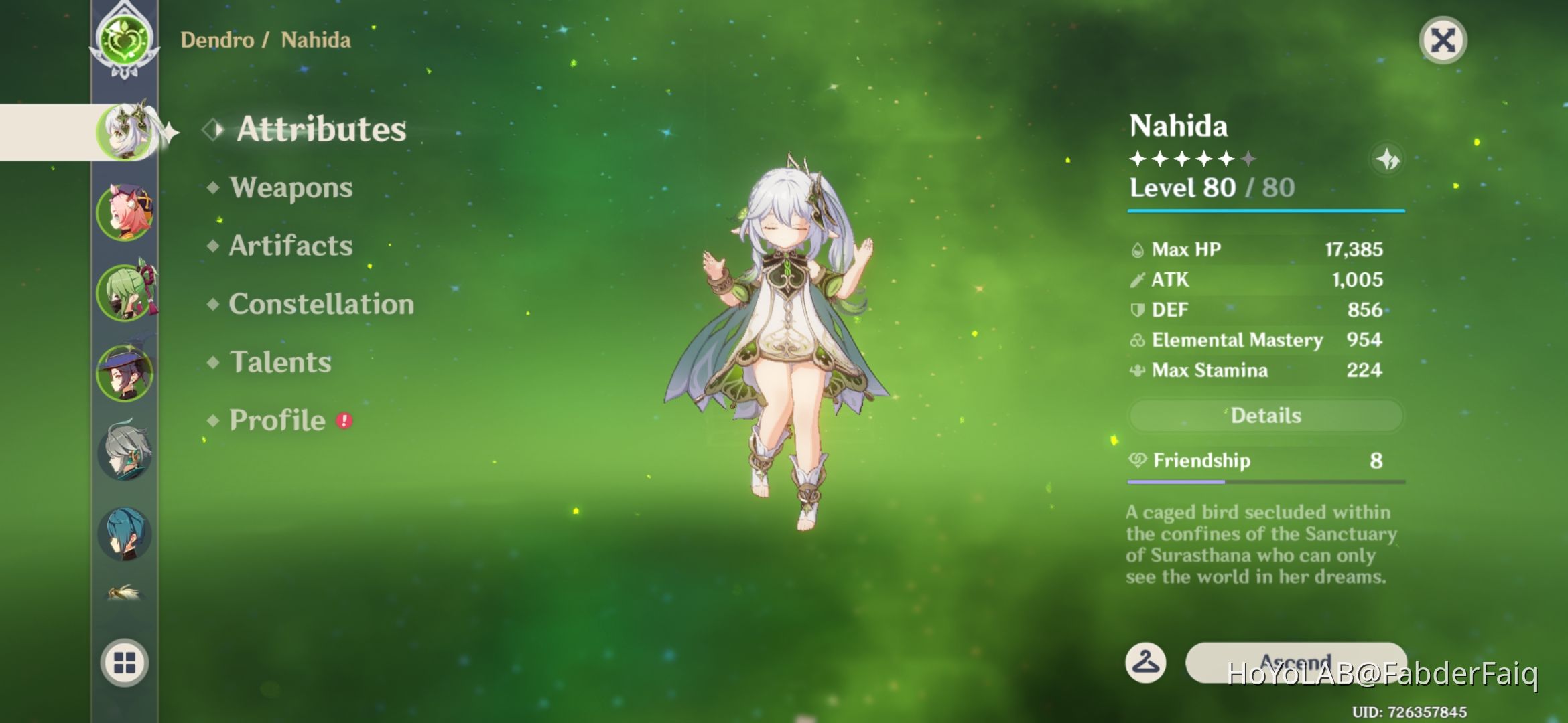 F2p nahida support build Genshin Impact | HoYoLAB