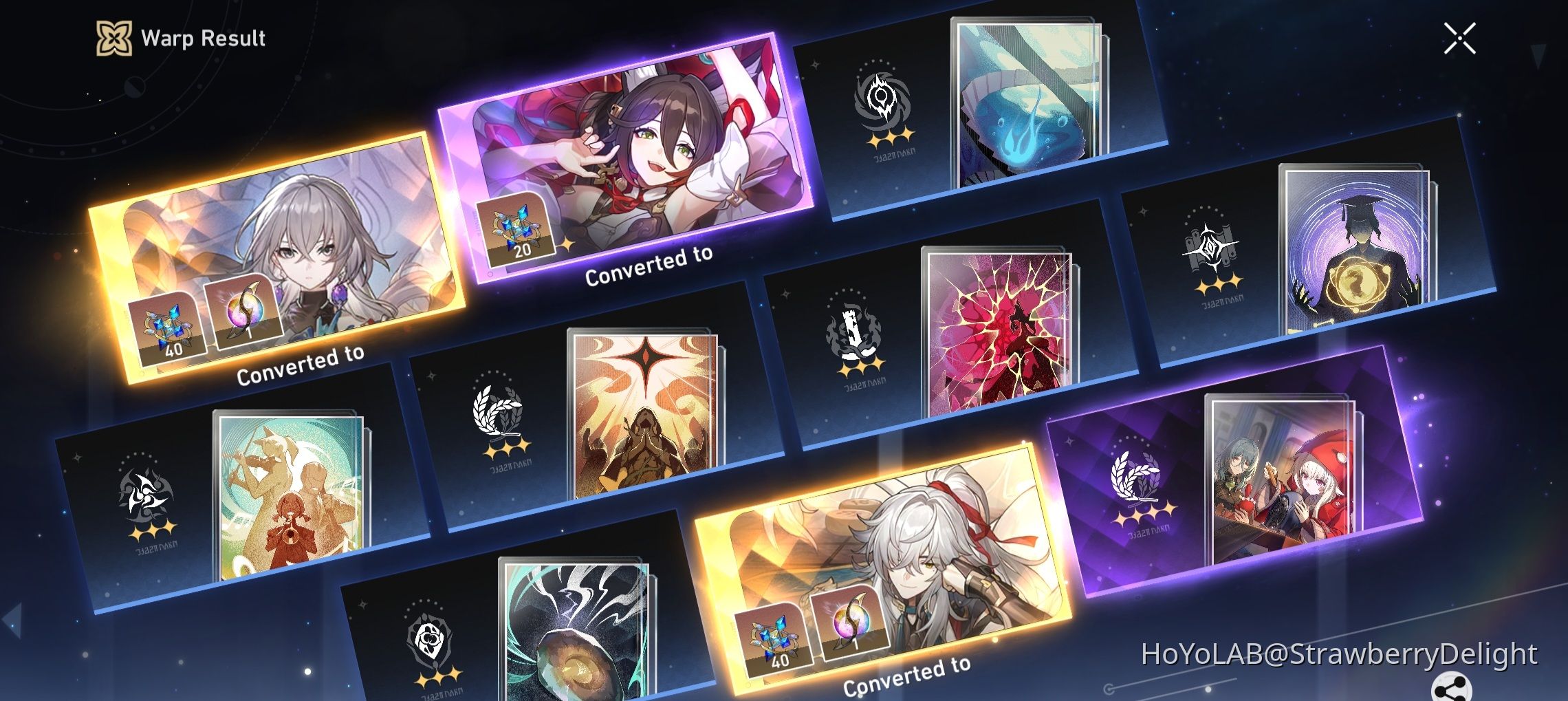 Luckiest 10 pull!! Honkai: Star Rail | HoYoLAB