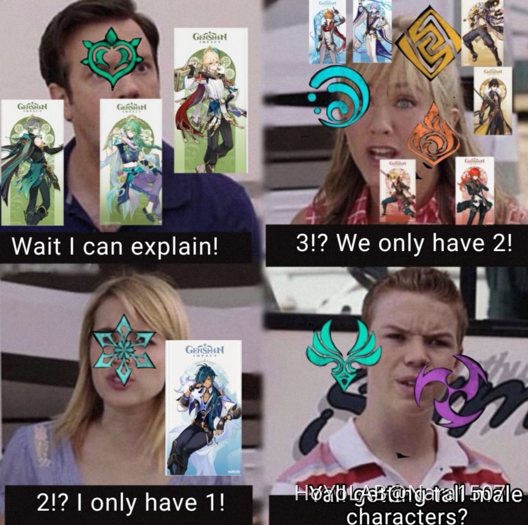 Anemo and Electro Daddy, when? 😟 Genshin Impact | HoYoLAB