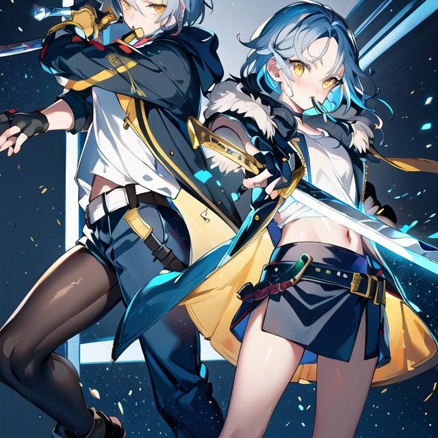 What anime app filter thinks of honaki charcters part 1 Honkai: Star ...