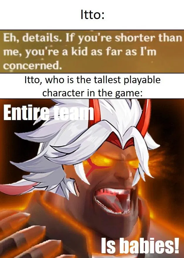 Itto and ayato memes Genshin Impact | HoYoLAB