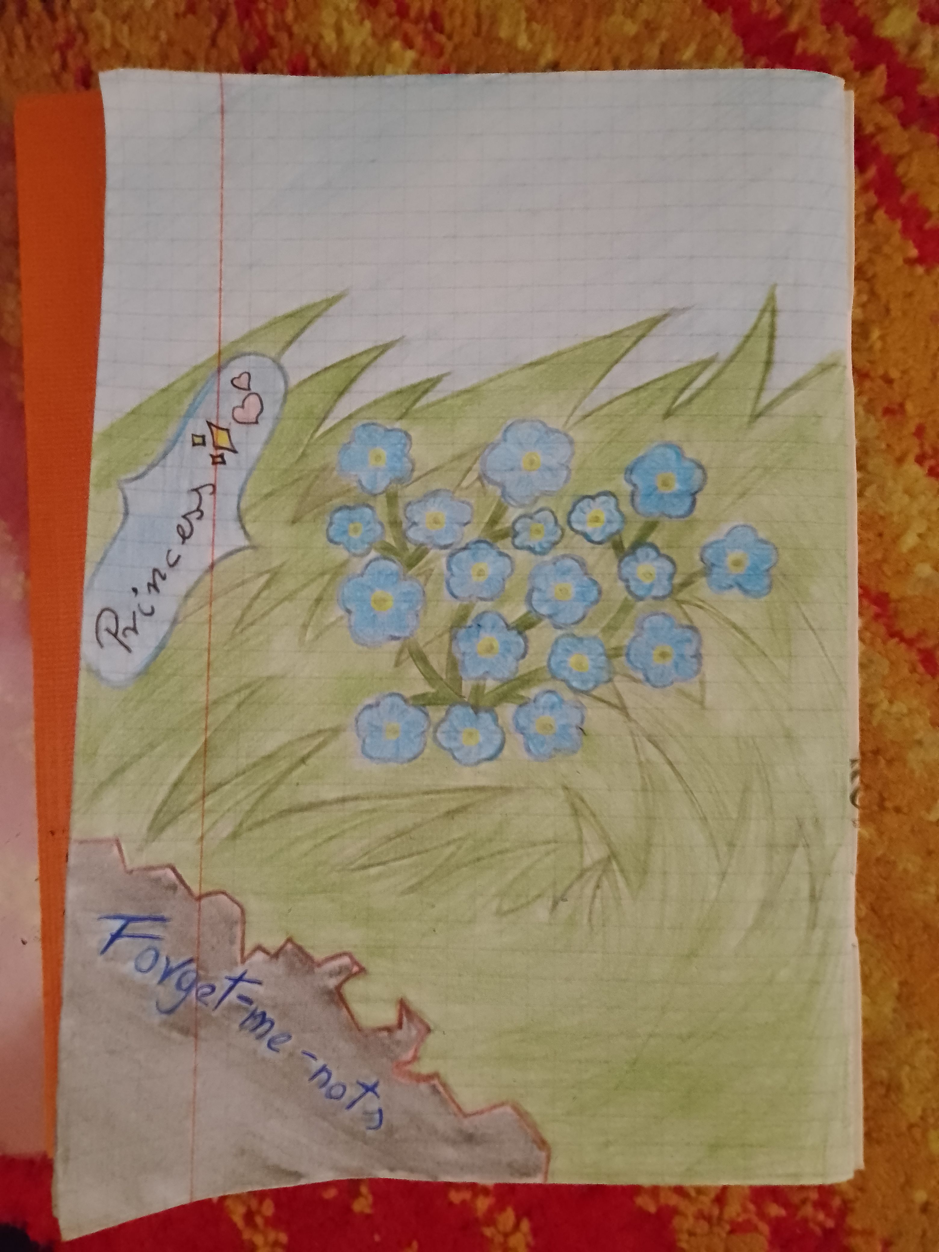 Forget-me-nots!!! | HoYoLAB