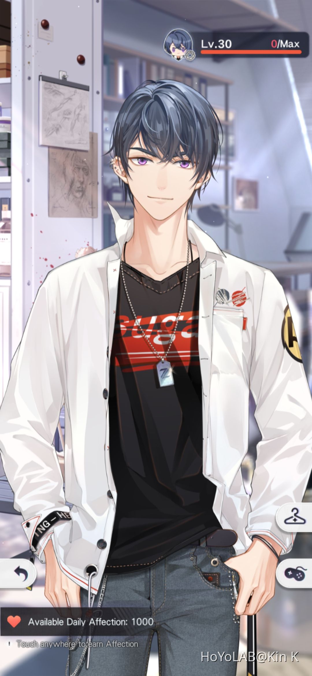 Marius' shirt. Tears of Themis | HoYoLAB