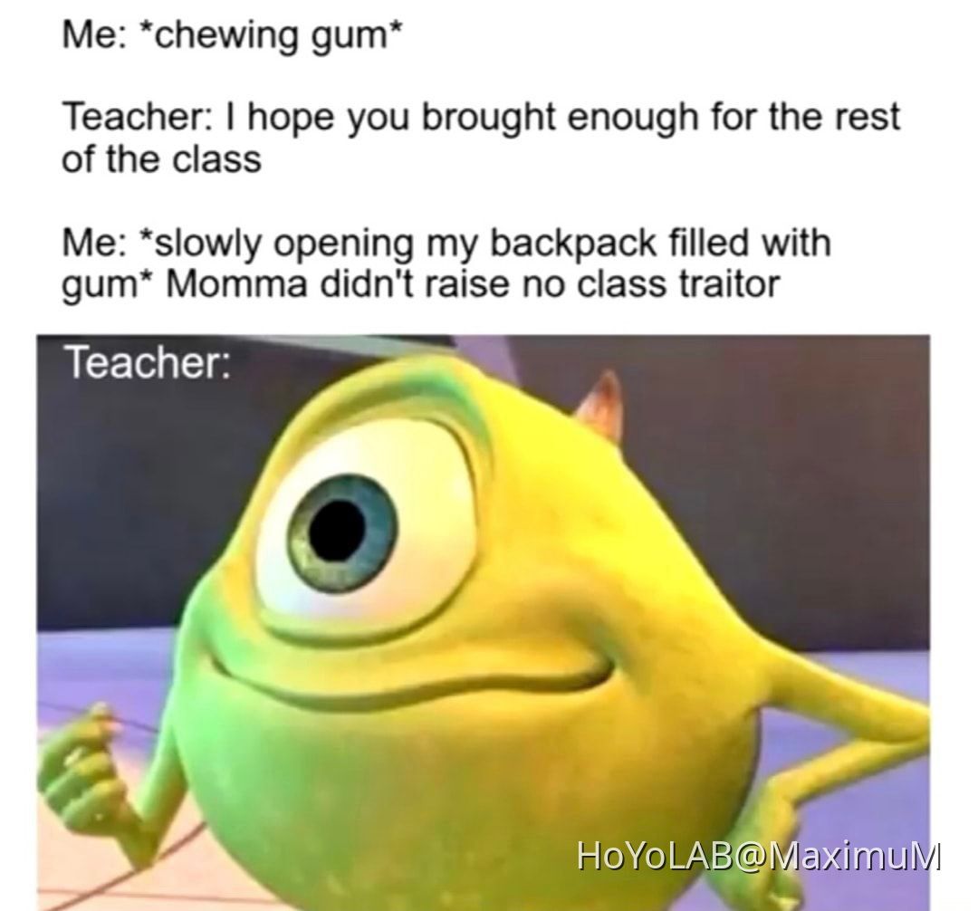 School meme | HoYoLAB