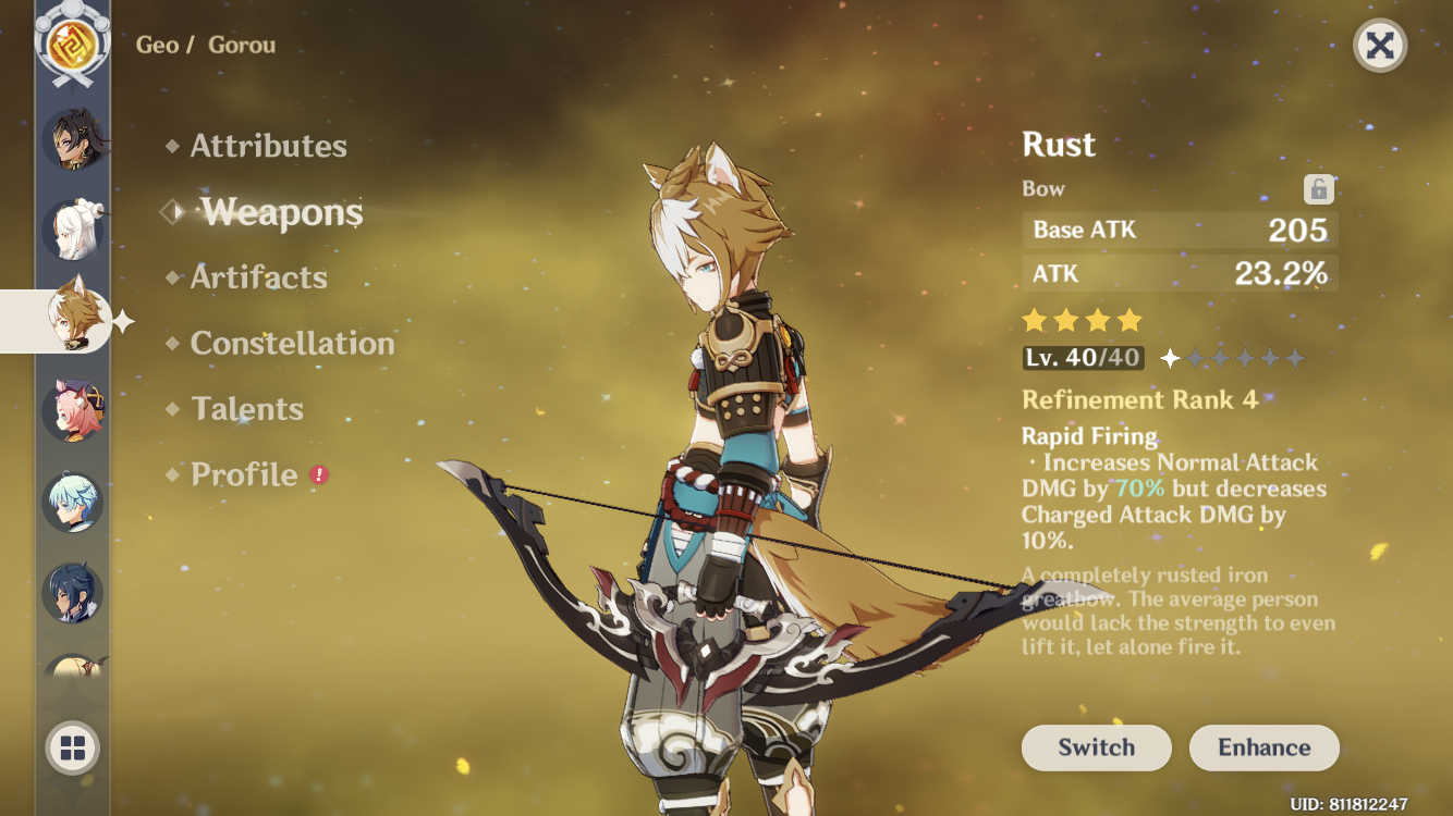 Genshin Characters with f2p Weapons that match there aesthetic 👀👀 ...