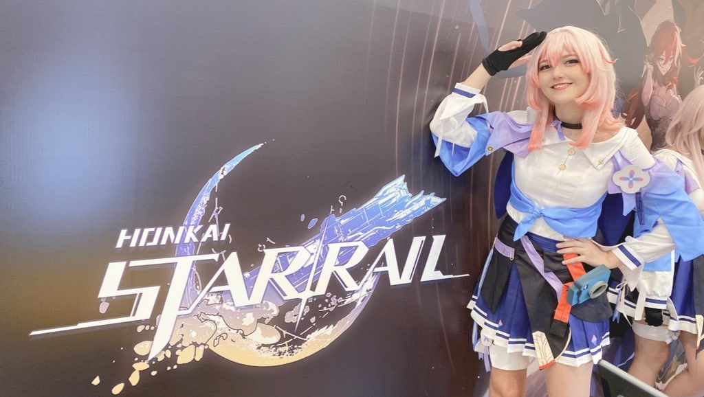 My March 7th Cosplay Honkai: Star Rail | HoYoLAB