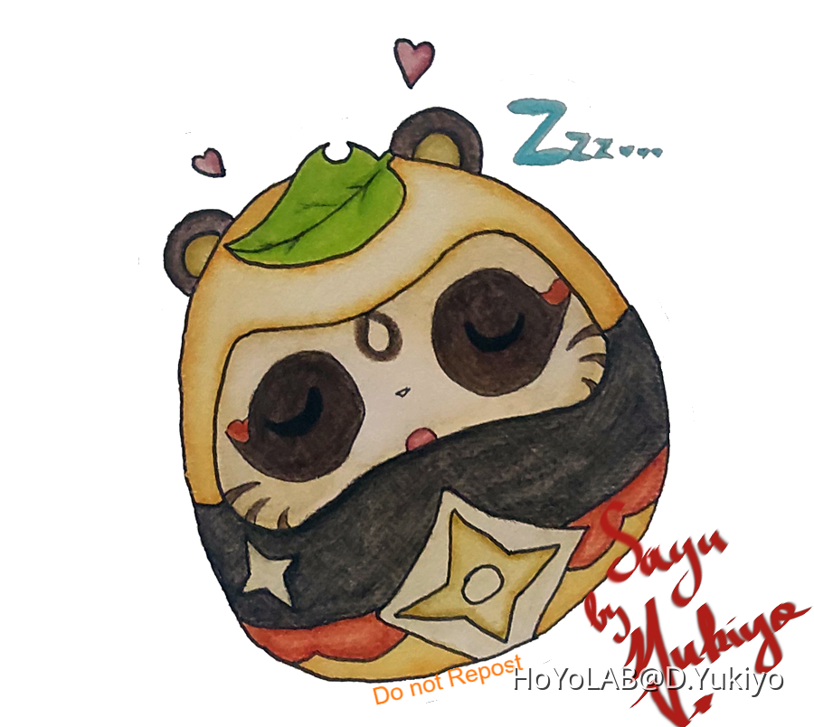 Ma Sayu Tanuki-Daruma Genshin Impact | HoYoLAB