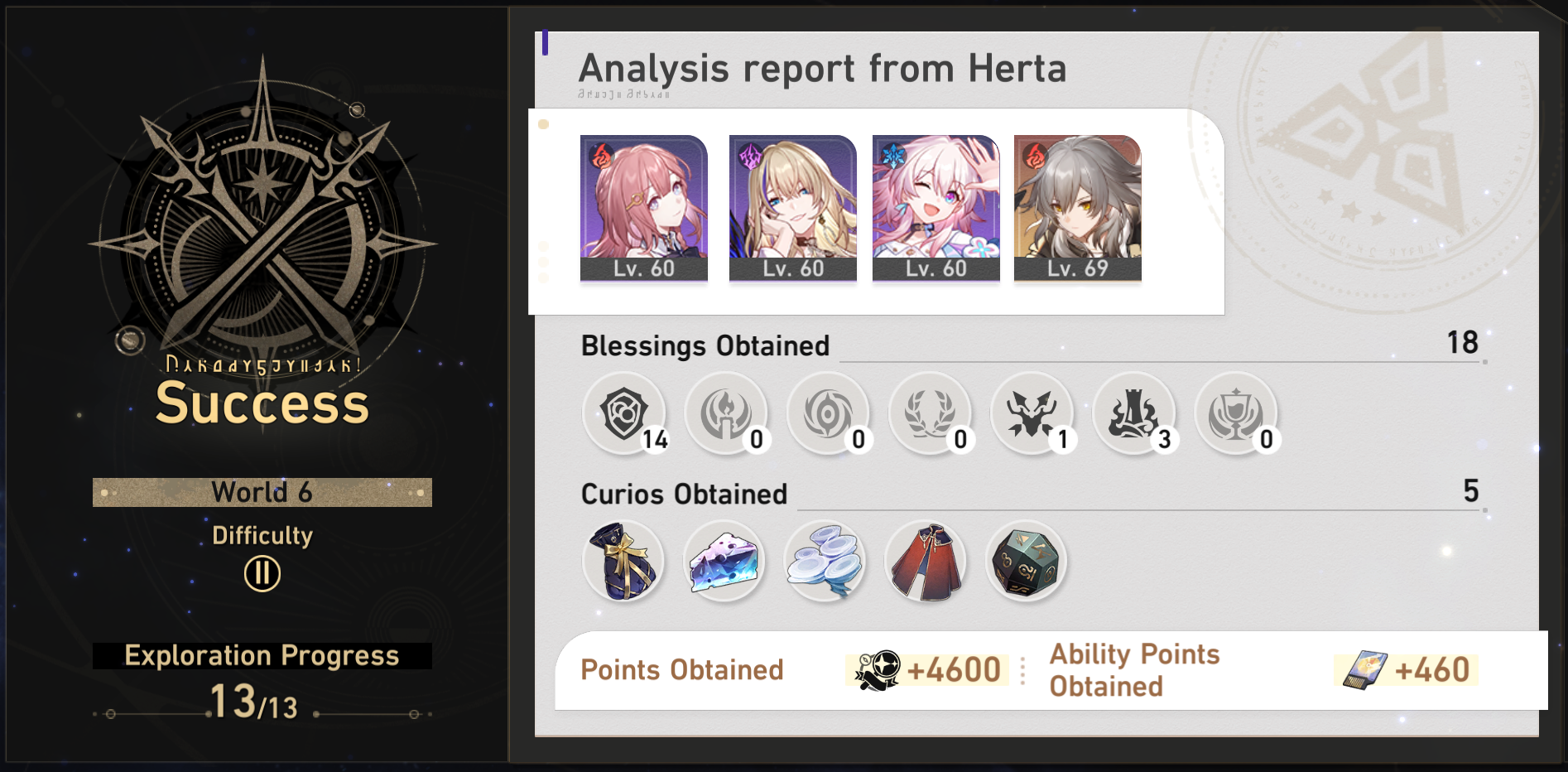 Shield Meta conquers World 6 difficulty 2! Honkai: Star Rail | HoYoLAB