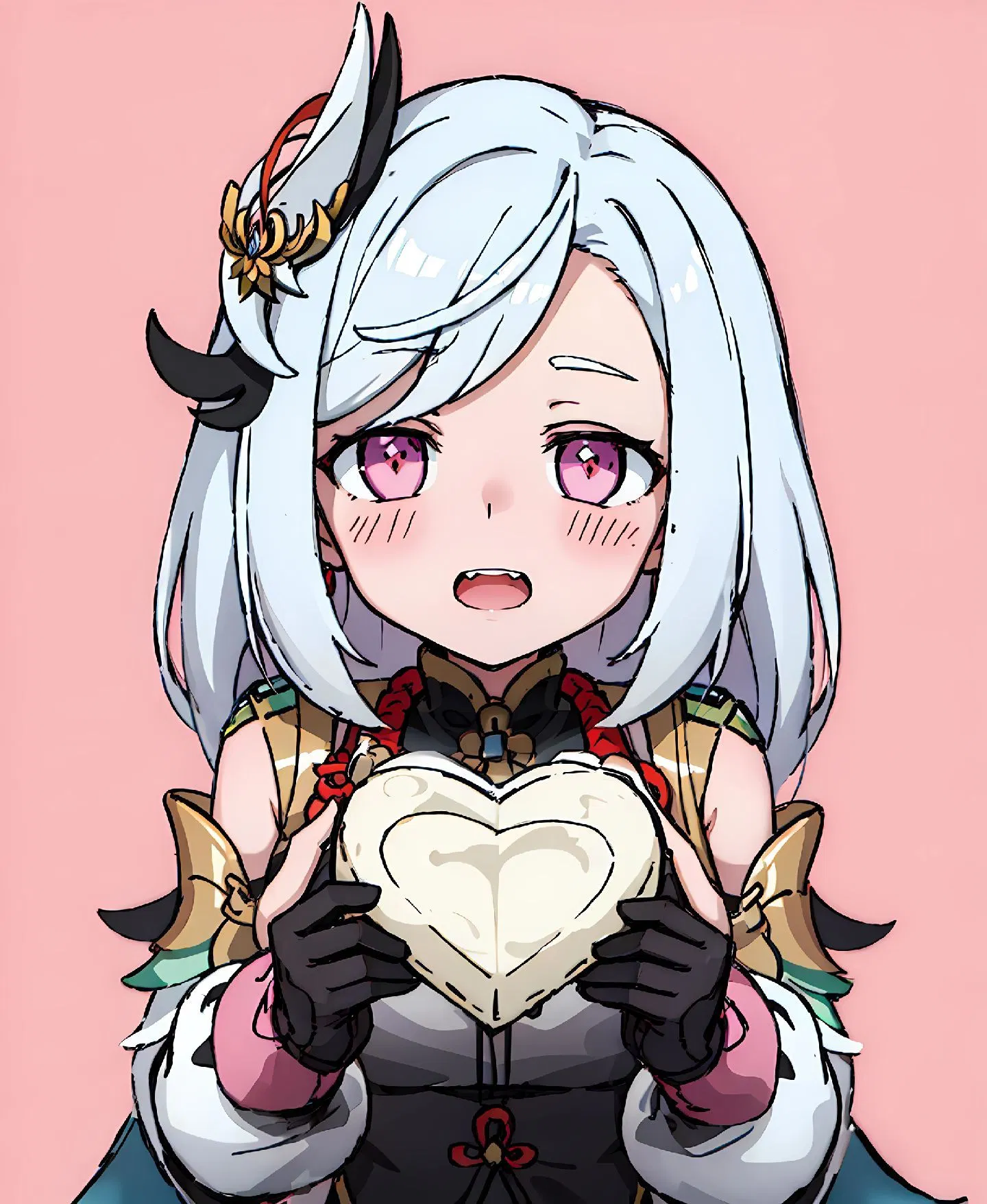 Shenhe AI Helltaker Genshin Impact | HoYoLAB