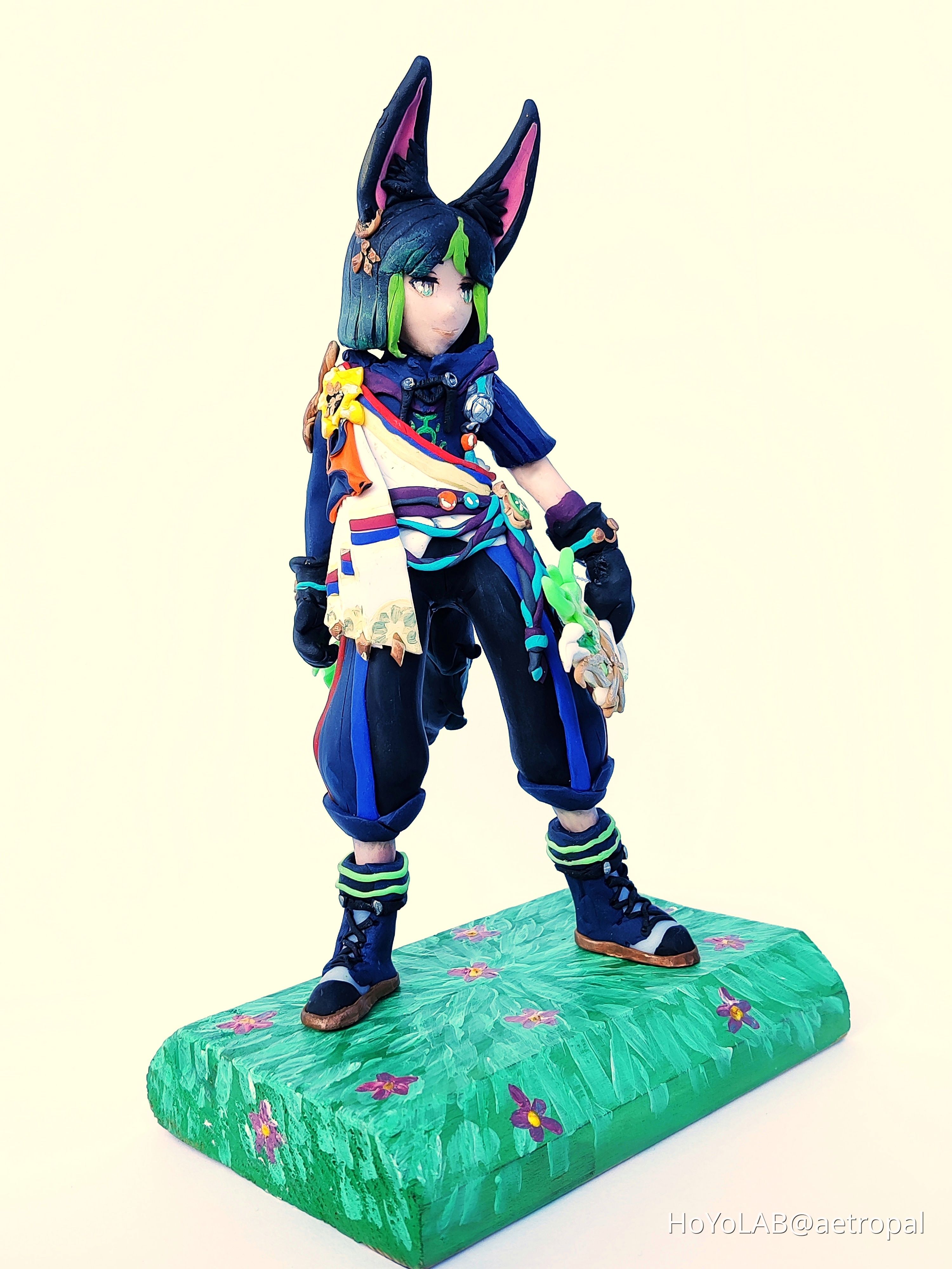 Handmade Tighnari figure [sold] Genshin Impact | HoYoLAB