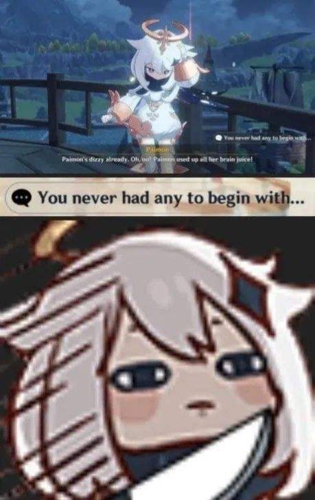Paimon meme cause she is the best Genshin Impact | HoYoLAB
