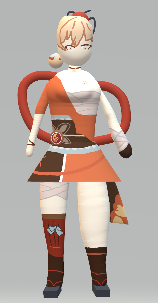 I made Yoimiya in Paint 3D Genshin Impact | HoYoLAB