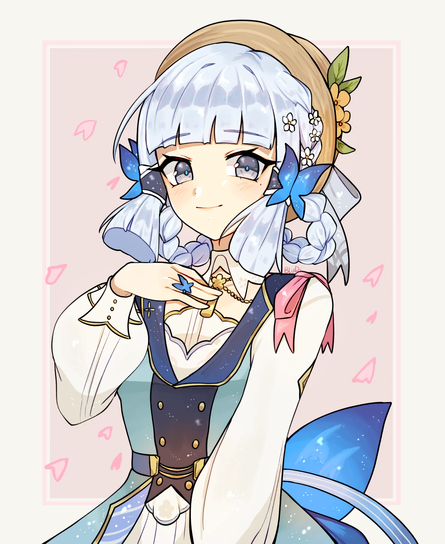 [REUPLOAD] Ayaka Skin Fanart Genshin Impact | HoYoLAB