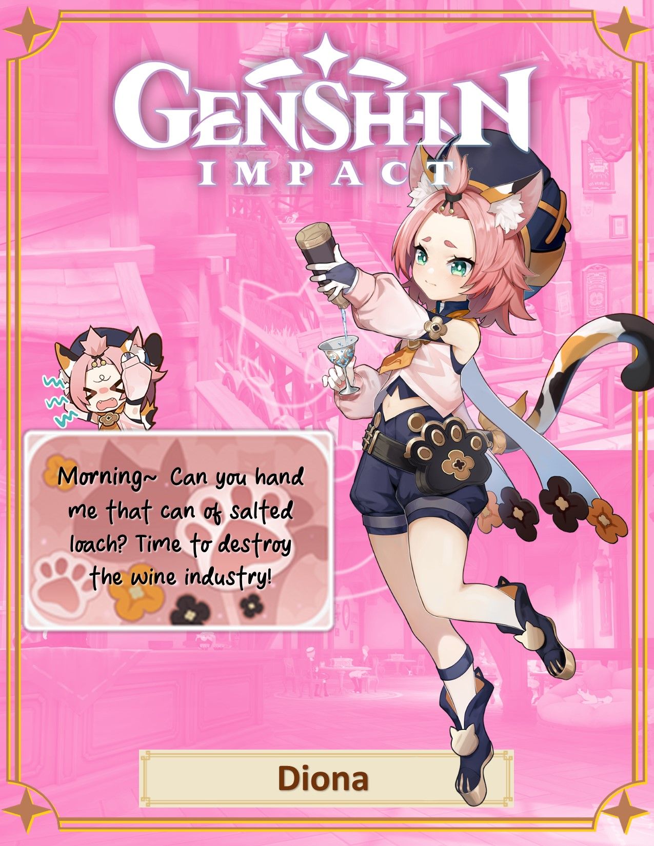 Diona Poster:D Genshin Impact | HoYoLAB