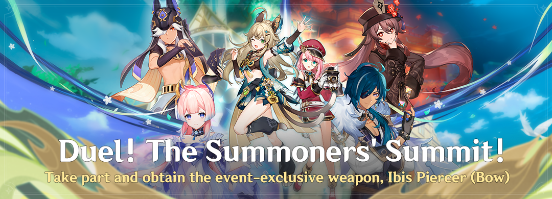 "Duel! The Summoners' Summit!" Event: Take Part and Obtain the Event ...