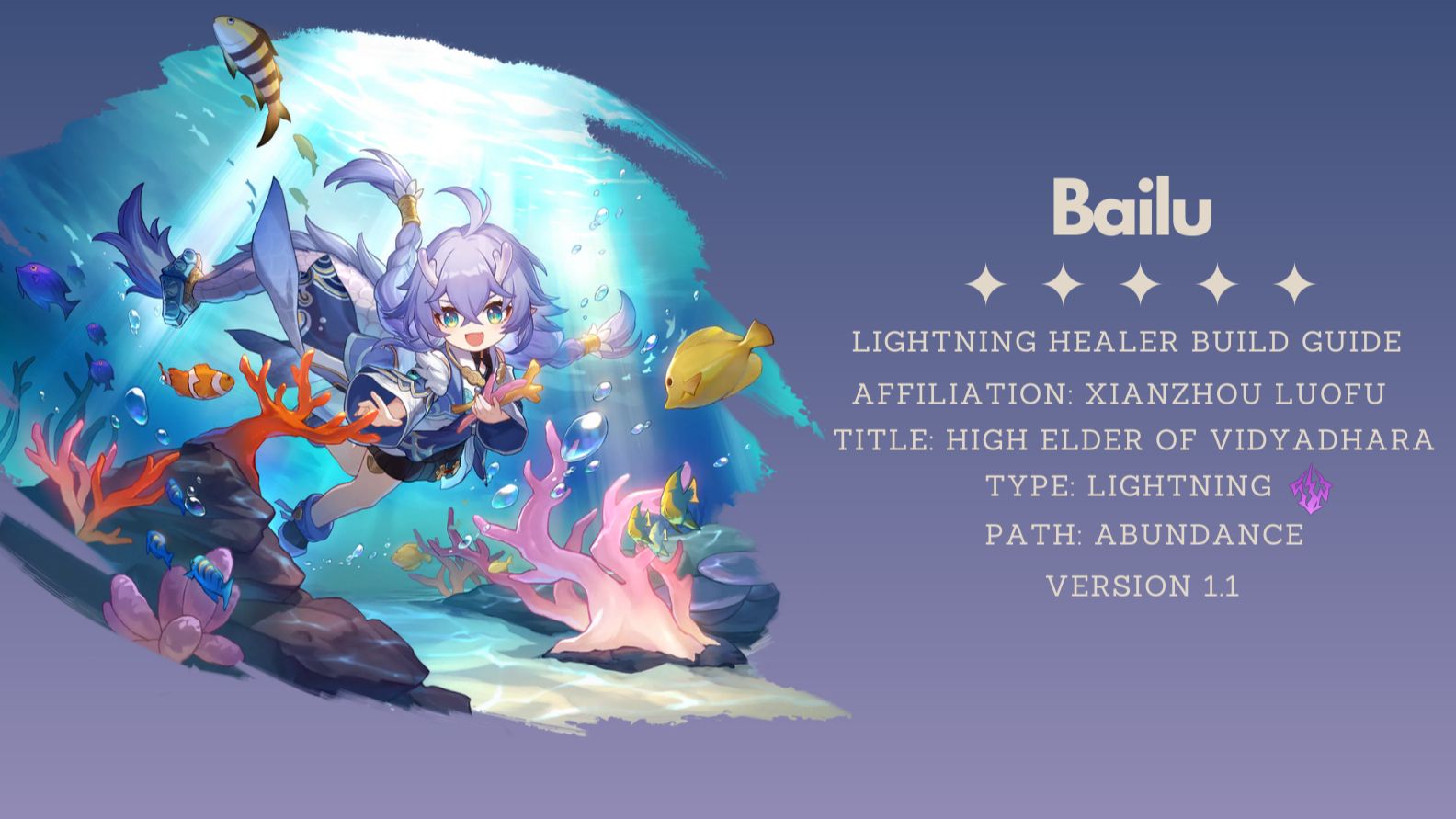 Bailu Build Guide Ver 1.1 Honkai: Star Rail | HoYoLAB