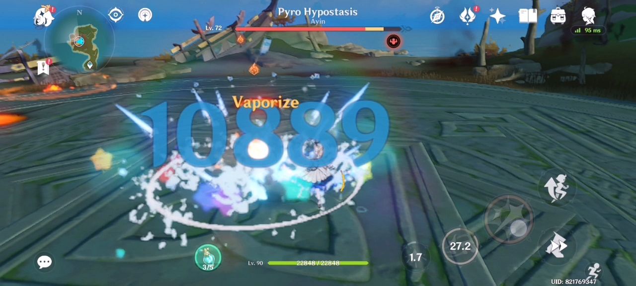 Barbara Solos the Pyro Hypostasis Genshin Impact | HoYoLAB