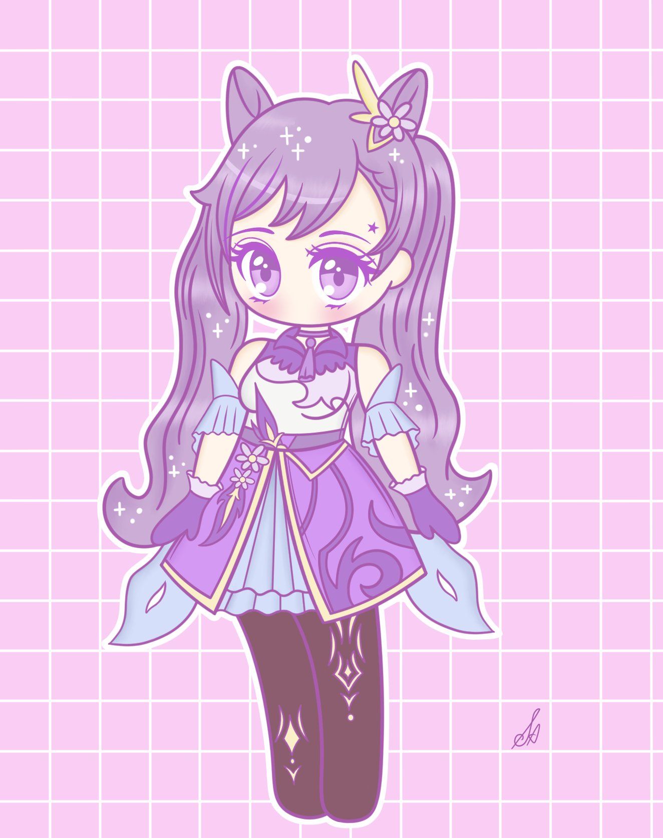 Chibi Keqing Genshin Impact | HoYoLAB