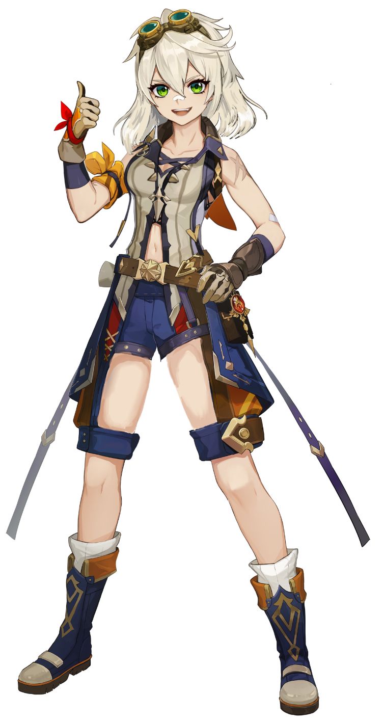 Day 2 of genderbending genshin charas