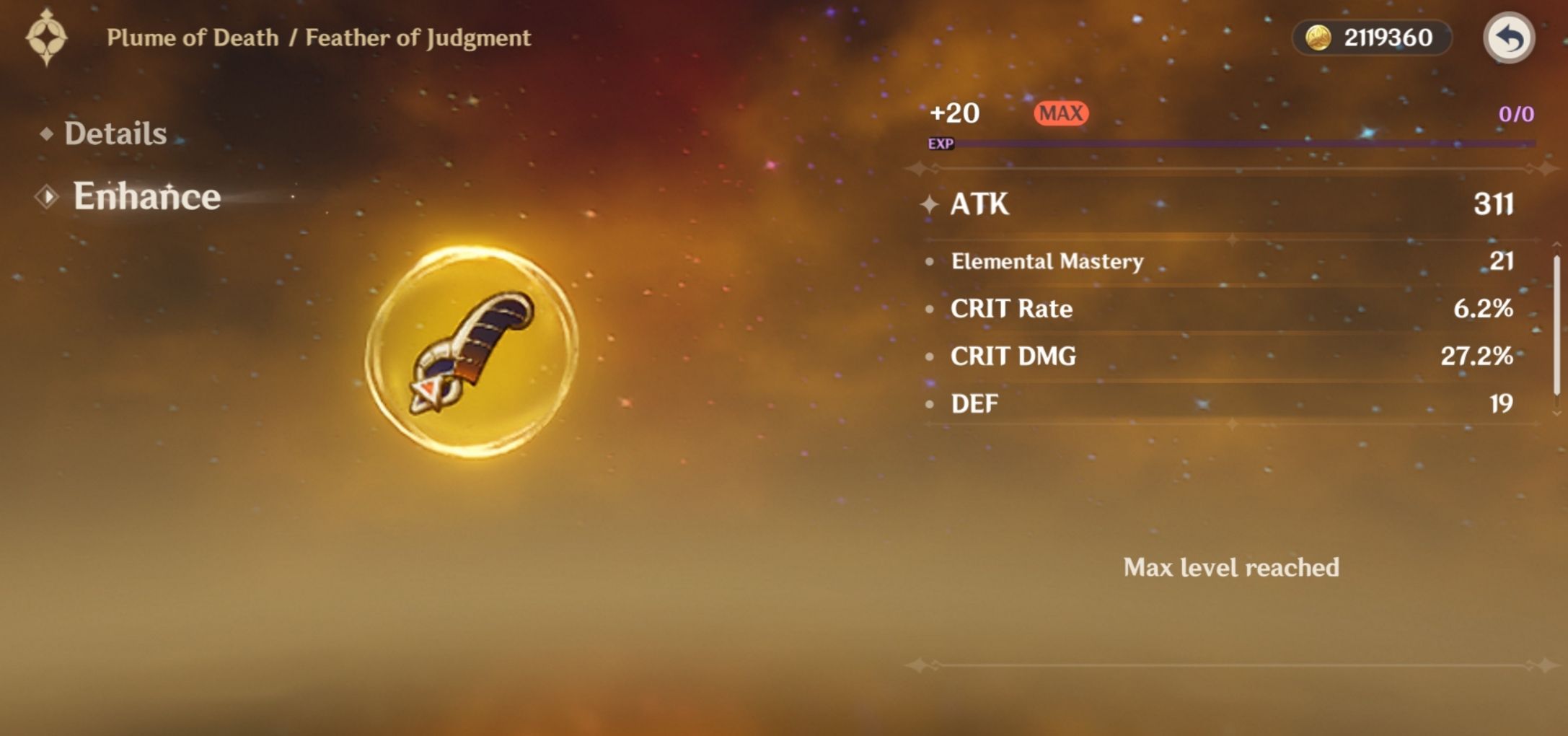 First proper artifact? kinda Genshin Impact | HoYoLAB