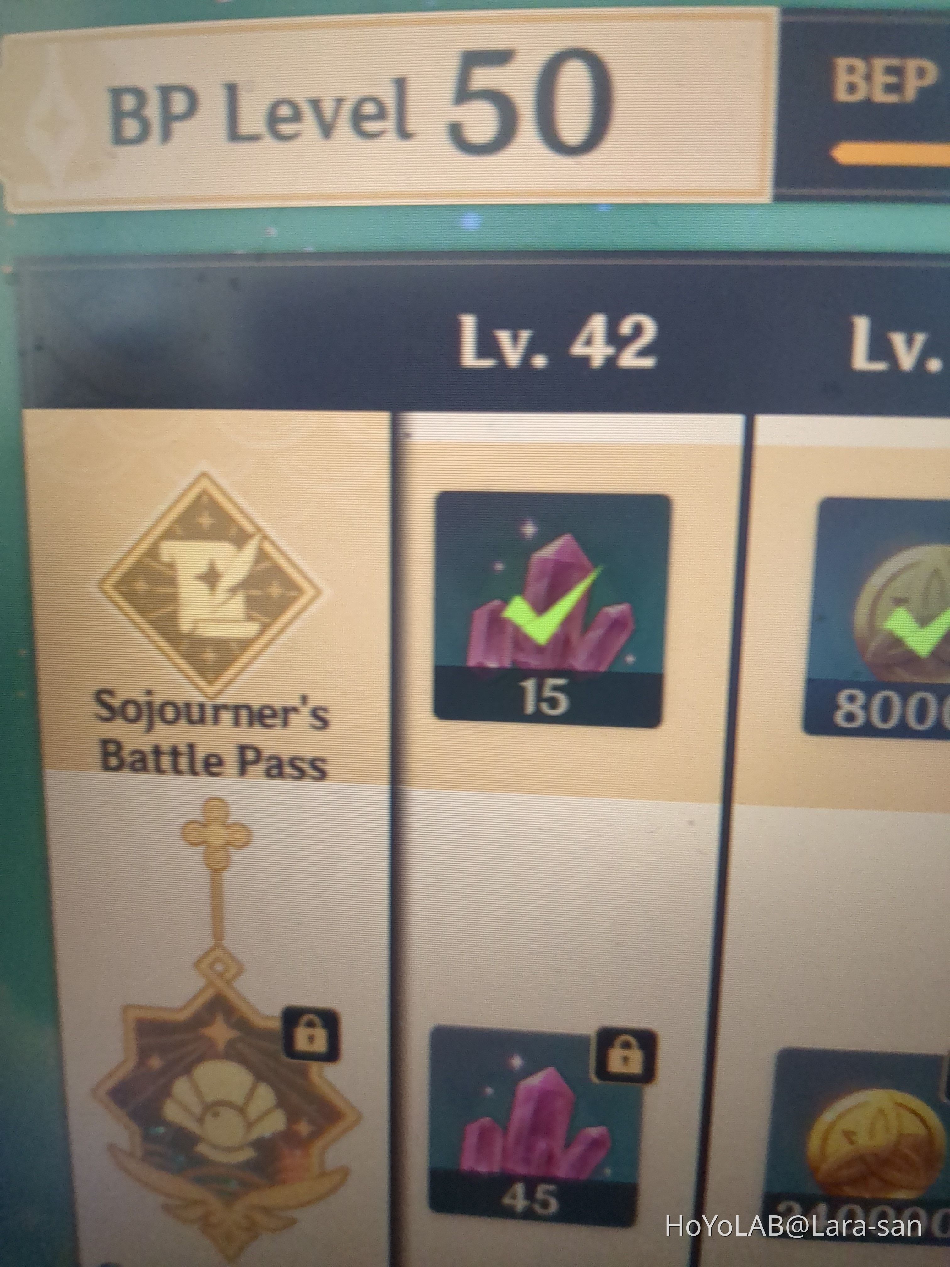 BP LVL 50!! Genshin Impact | HoYoLAB