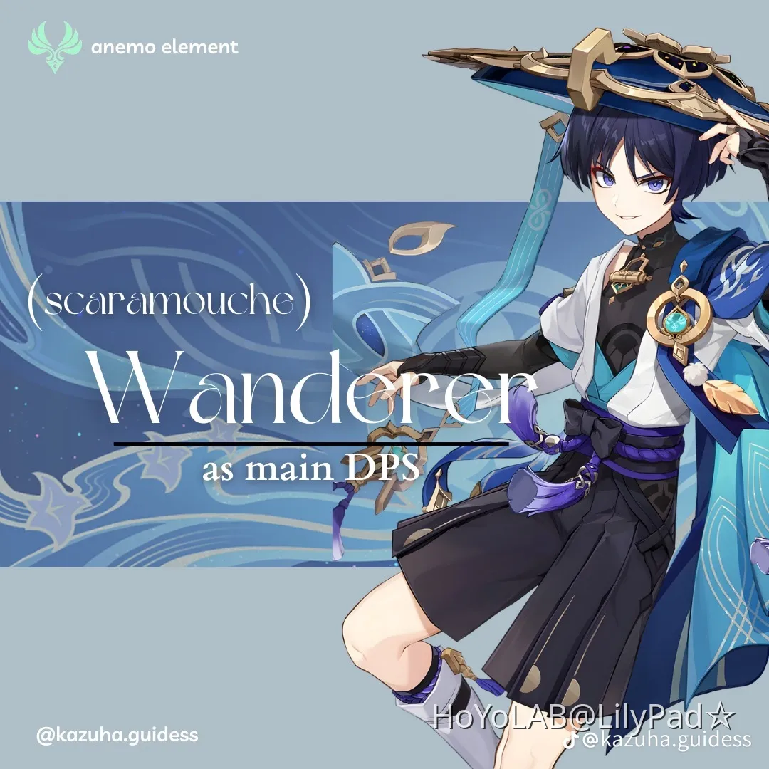 If anyone is saving up for wanderer/scara ️ ️ Genshin Impact | HoYoLAB