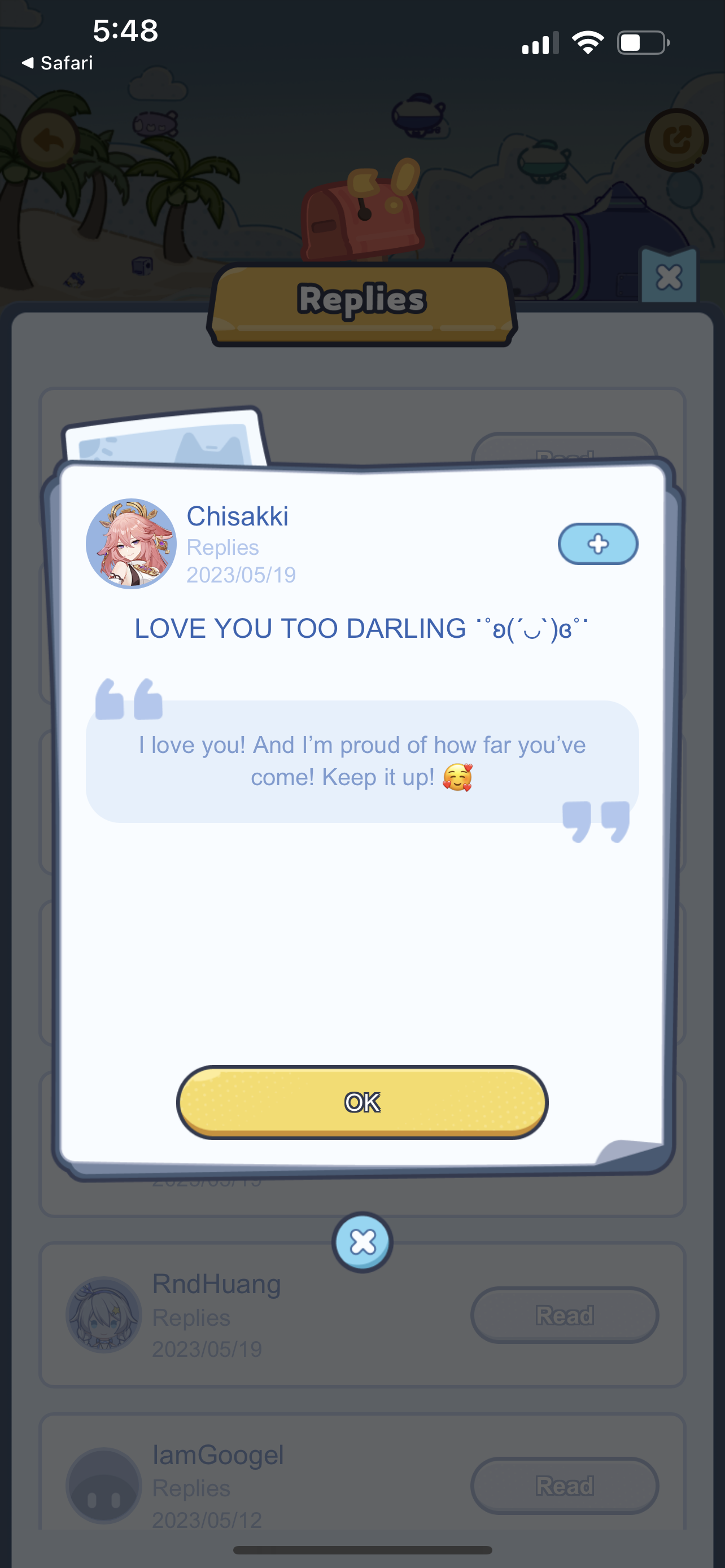 I love replies like these 🥰 ️ | HoYoLAB