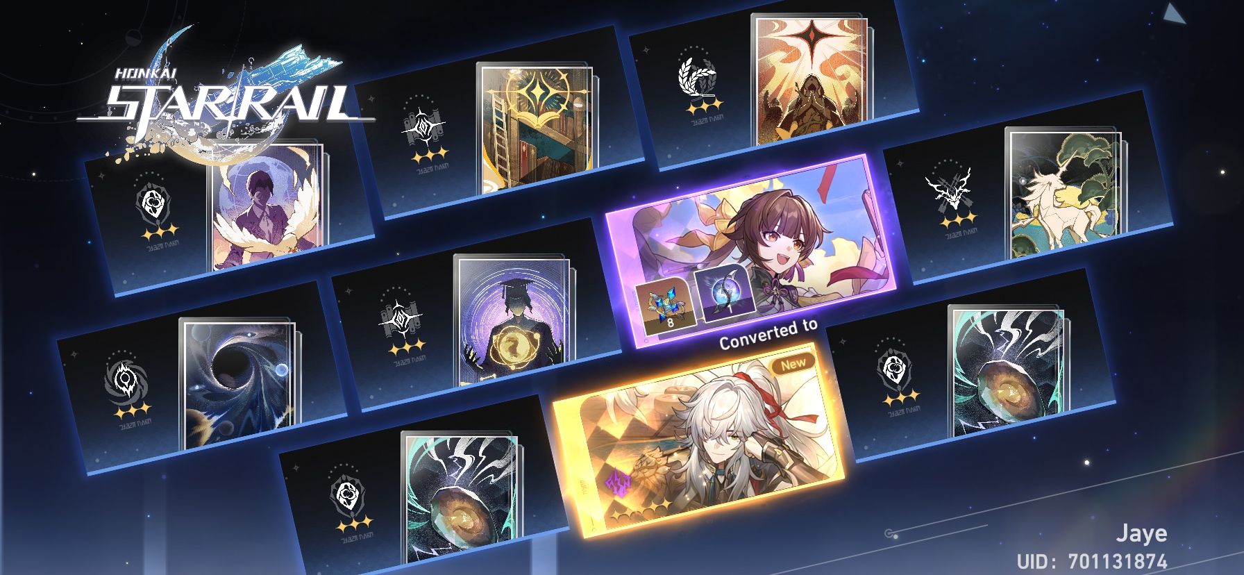 Full pull(?) Honkai: Star Rail | HoYoLAB