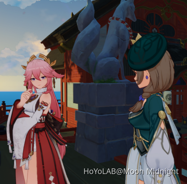Yae Miko Pregnant Genshin Impact Hoyolab 6060