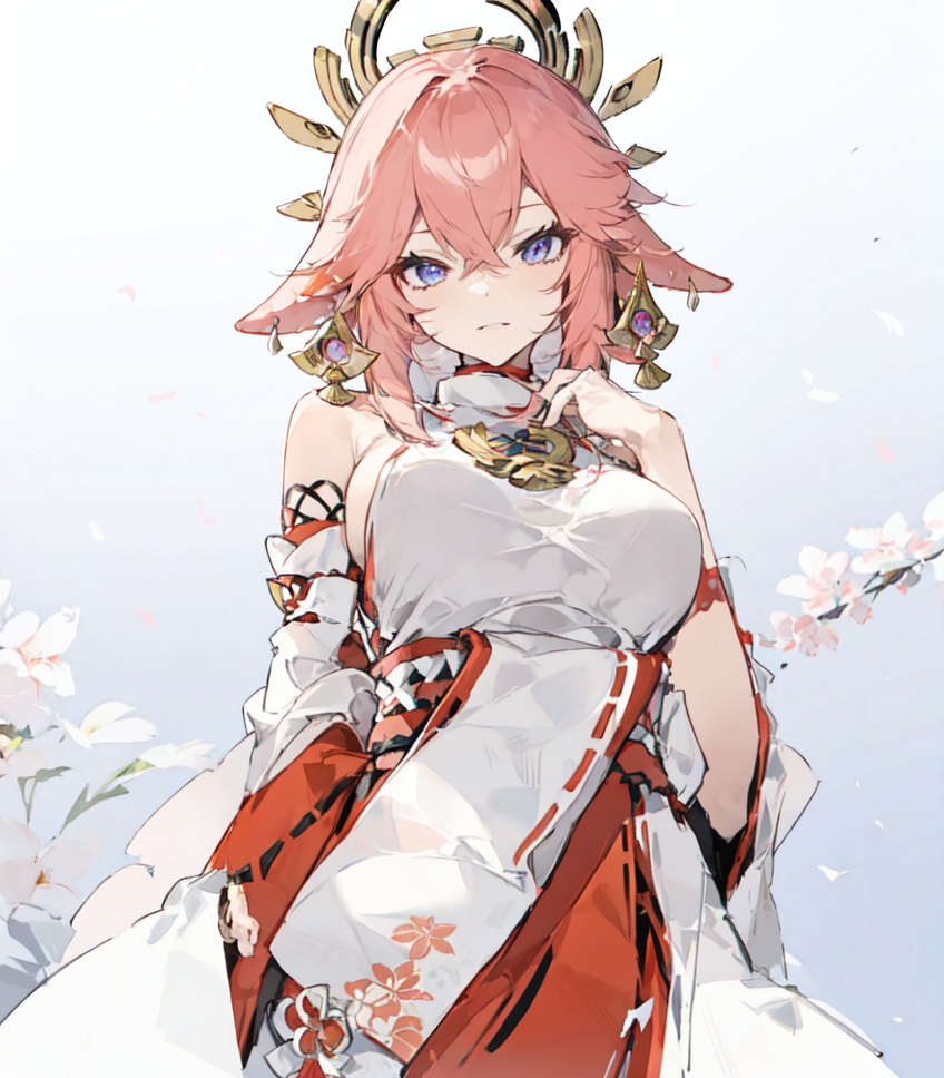 Yae miko Art Genshin Impact | HoYoLAB
