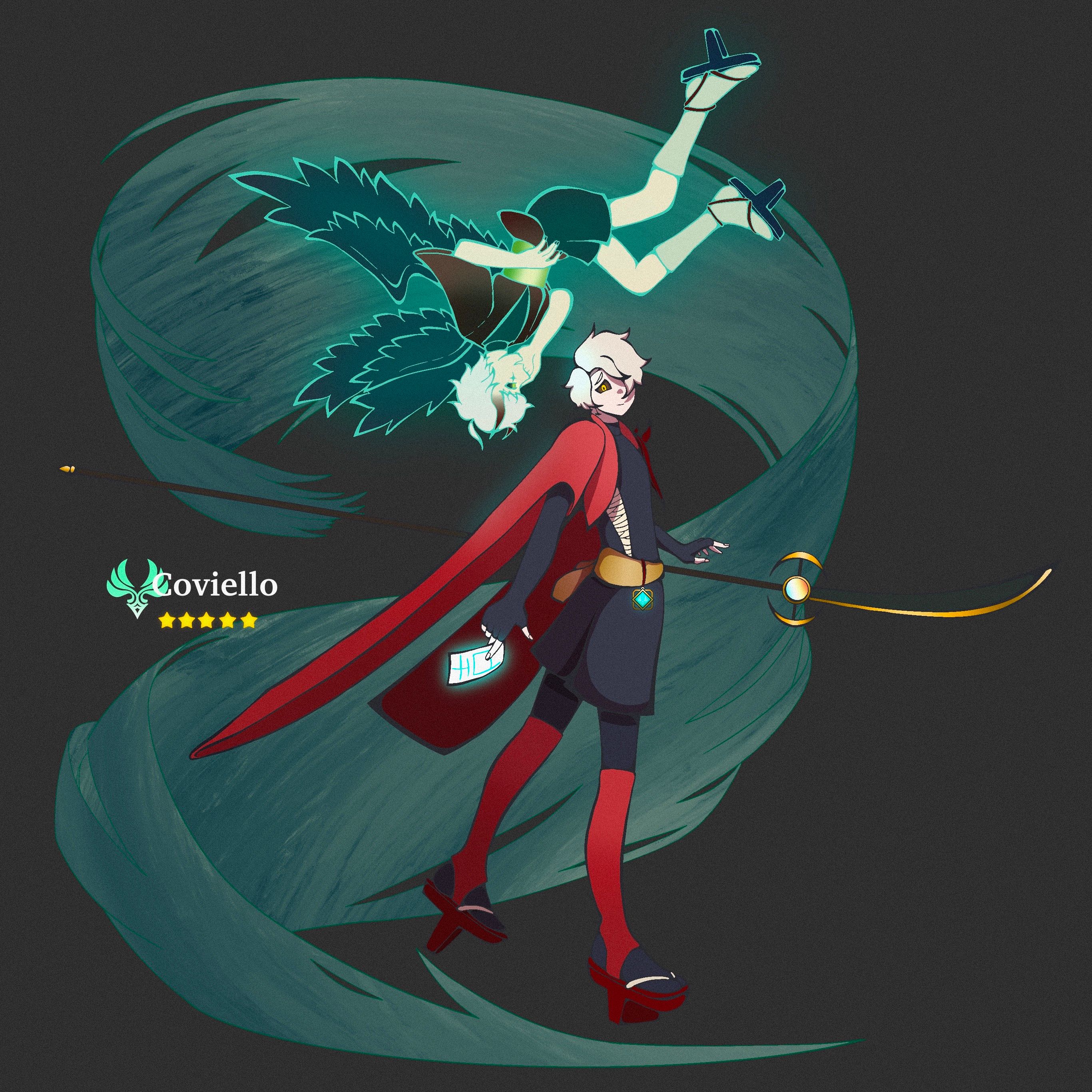 New 8th Harbinger: Coviello Genshin Impact | HoYoLAB