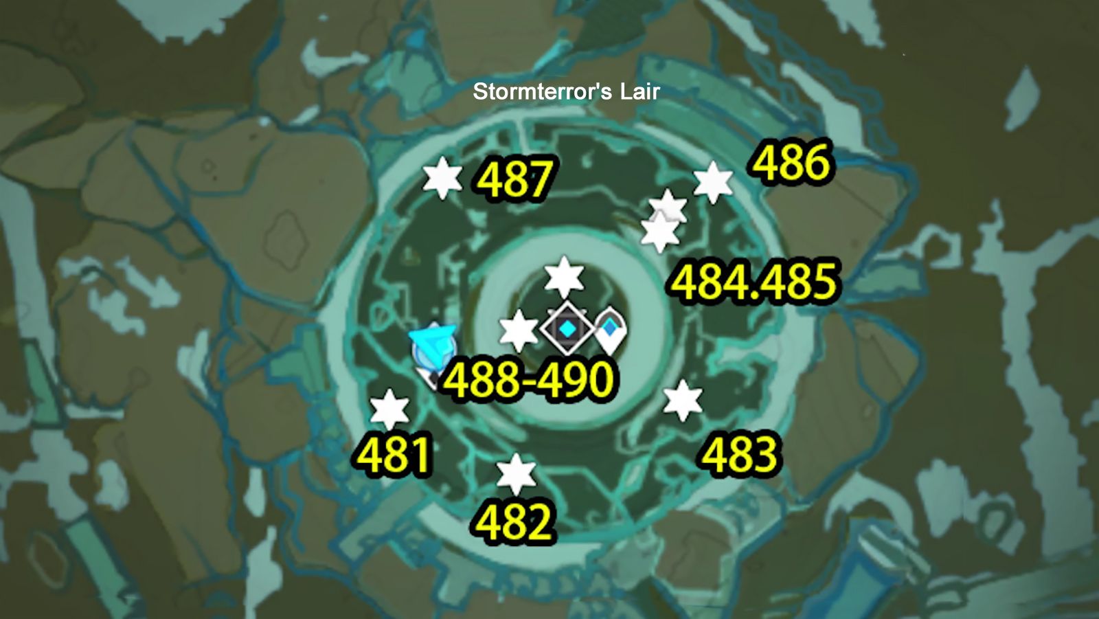 Mondstadt Chest Collection Guide 28 – Stormterror's Lair 5&Uninhabited Island (481-495) Genshin ...