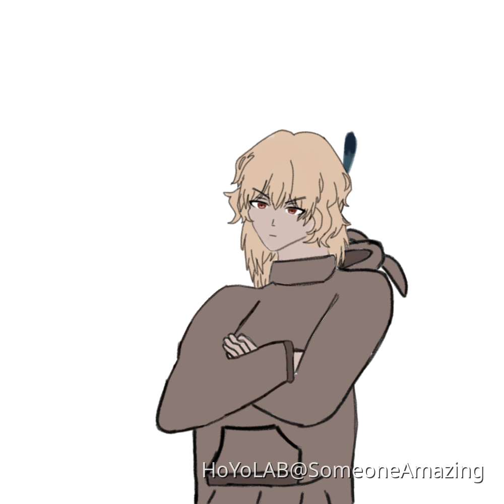 Angry kaveh in a bunny hoodie Genshin Impact | HoYoLAB