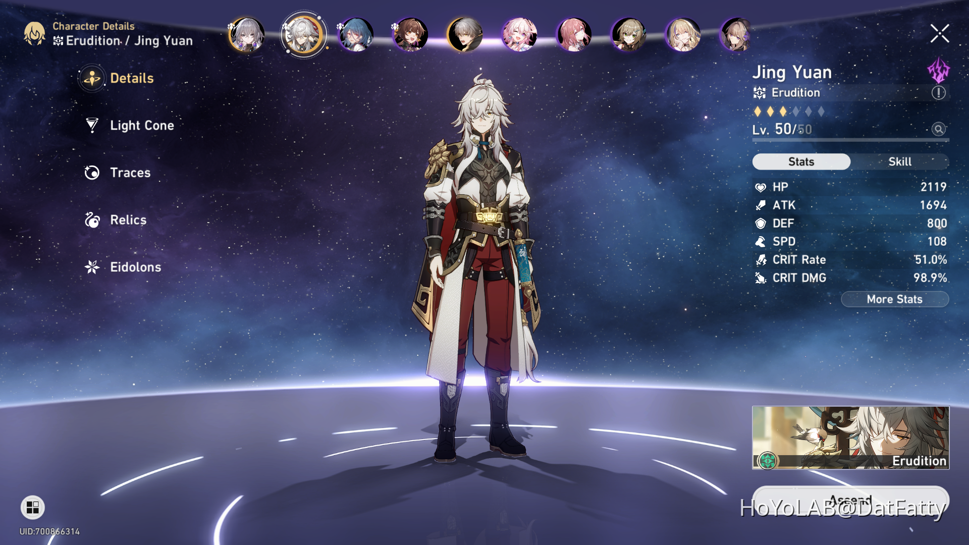 is it enough with the Crit Rate and Crit Damage ? Honkai: Star Rail ...