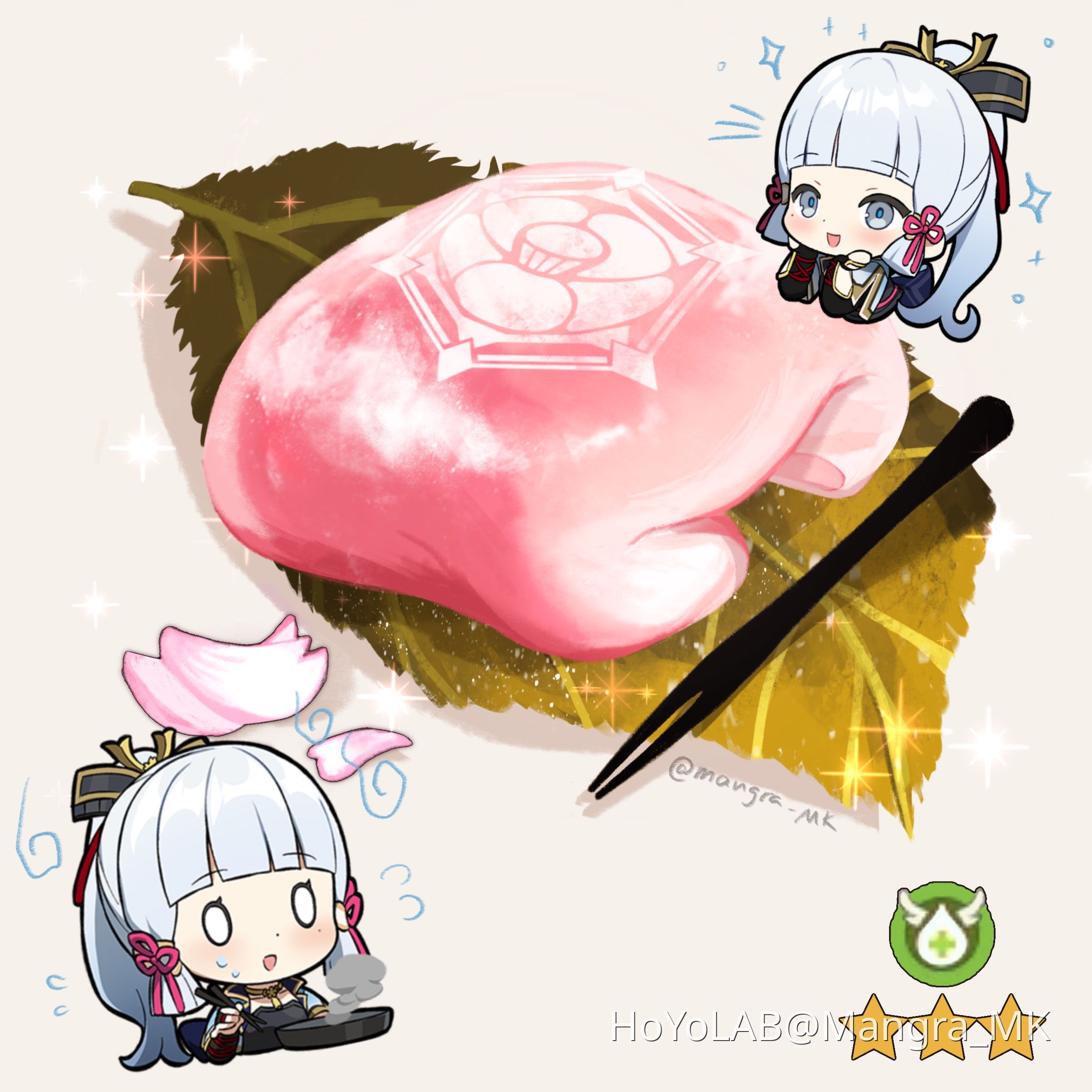 Food art- Ayaka, Thoma, Kokomi Genshin Impact | HoYoLAB