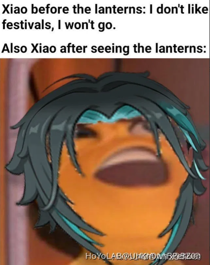 Stolen Xiao Memes Genshin Impact | HoYoLAB