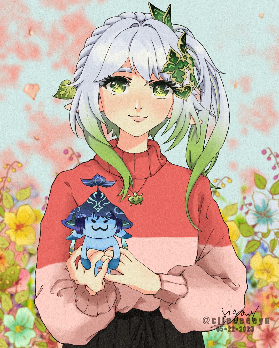 Nahida Fan Art Version 2 Genshin Impact | HoYoLAB