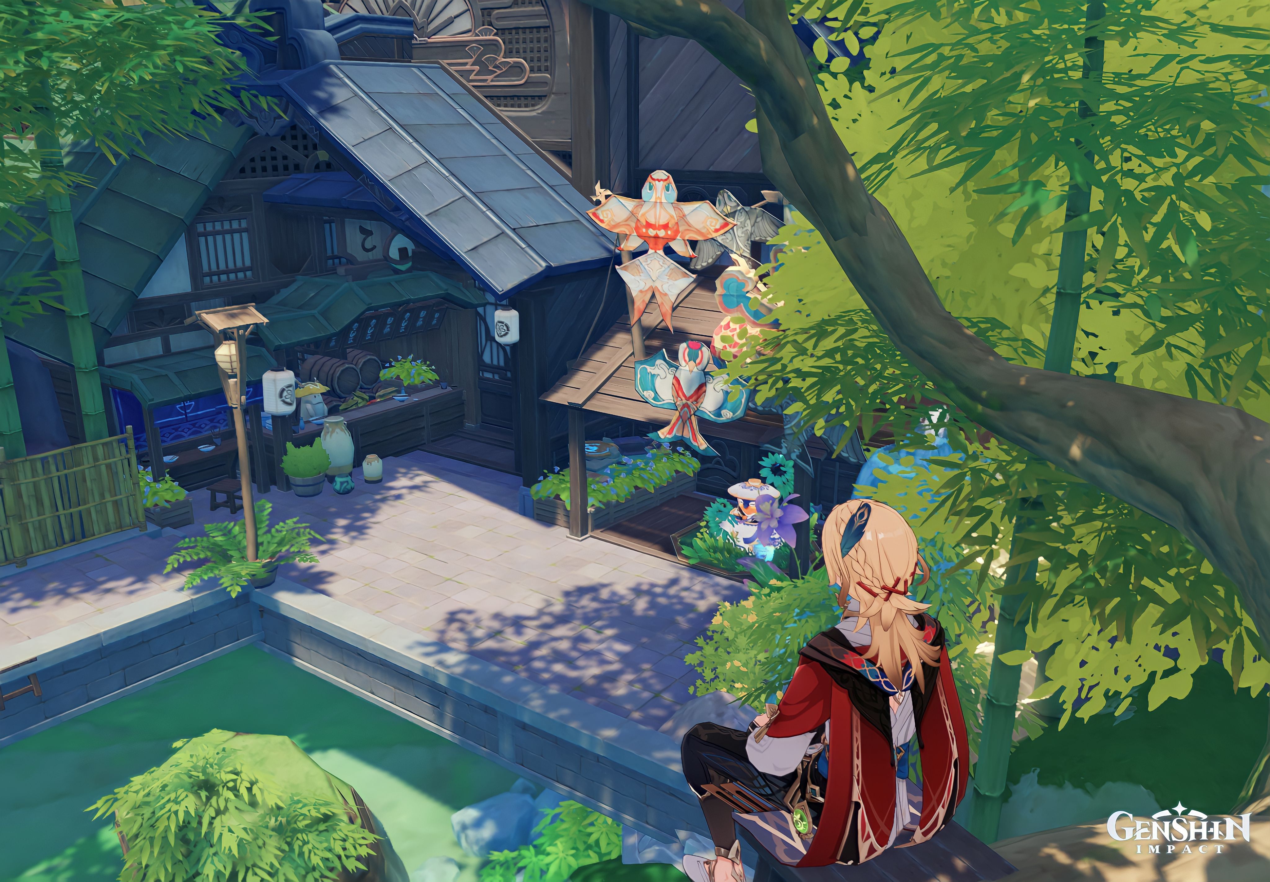 Cozy Main House - Outdoor Build Genshin Impact | HoYoLAB