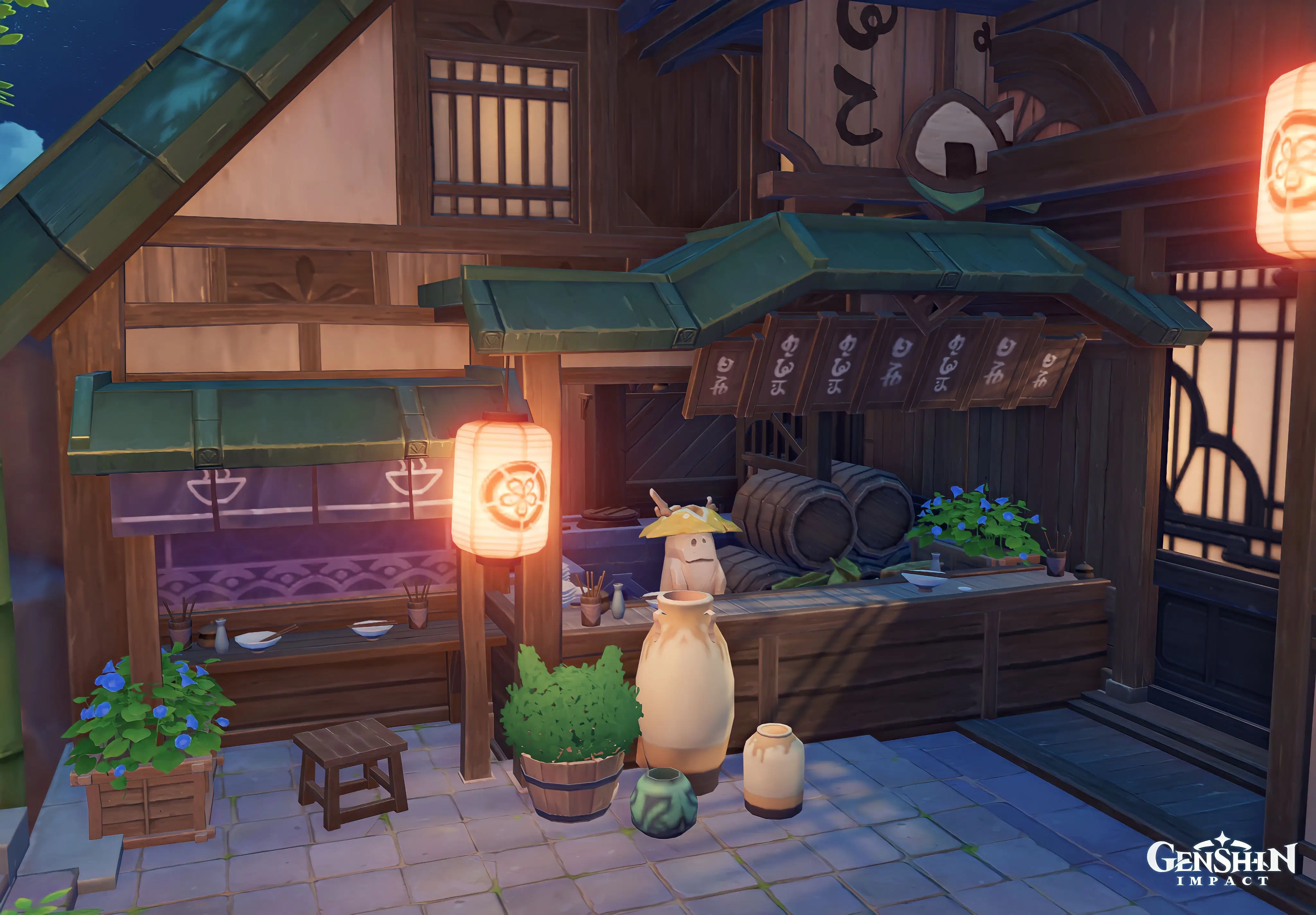 Cozy Main House - Outdoor Build Genshin Impact | HoYoLAB