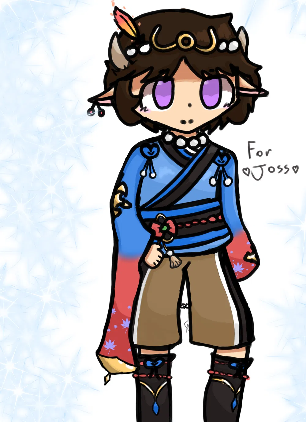 Otro dibujo fuera de la lista 🍁(Para Joss)/ Another drawing off the ...