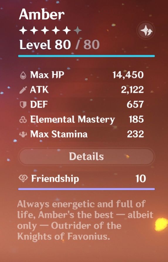 Is my Amber any good? Genshin Impact | HoYoLAB
