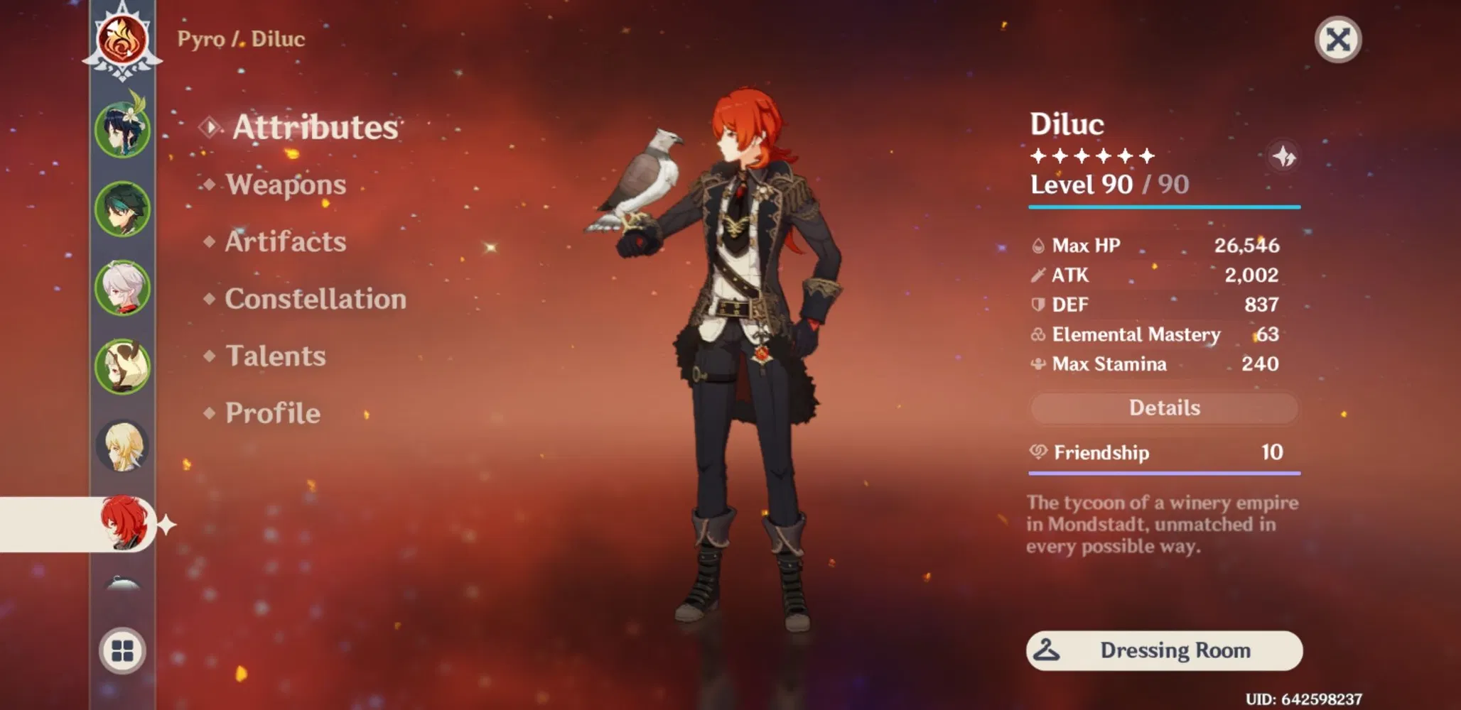 An update on my Dilucs build (my first tripple crowned character ...