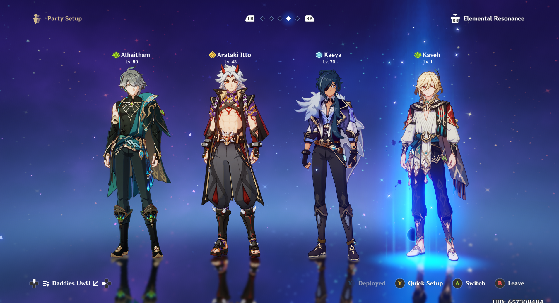 Daddy and Mommy teams UwU Genshin Impact | HoYoLAB
