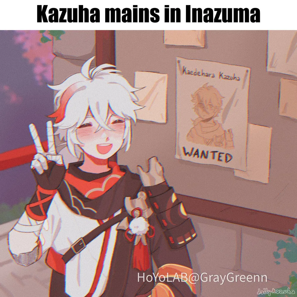 KAZUHA MEMES IN CELEBRATION FOR HIS RERUN!!!!!!!!!!!!! Genshin Impact ...