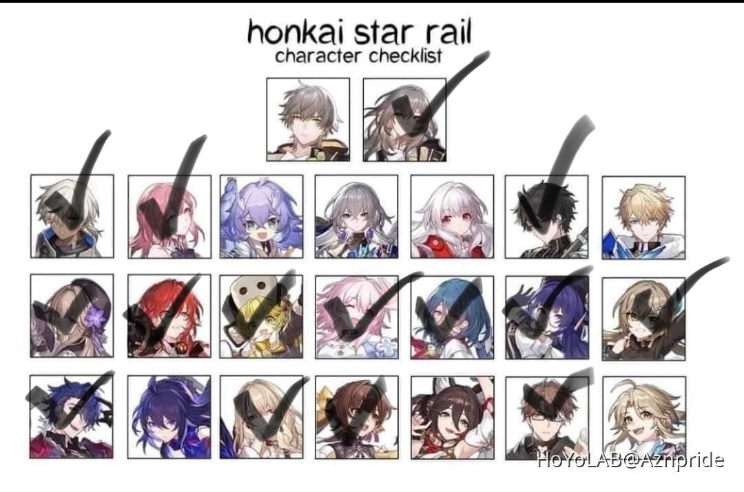 Hsr templates cause I got bored Honkai: Star Rail | HoYoLAB