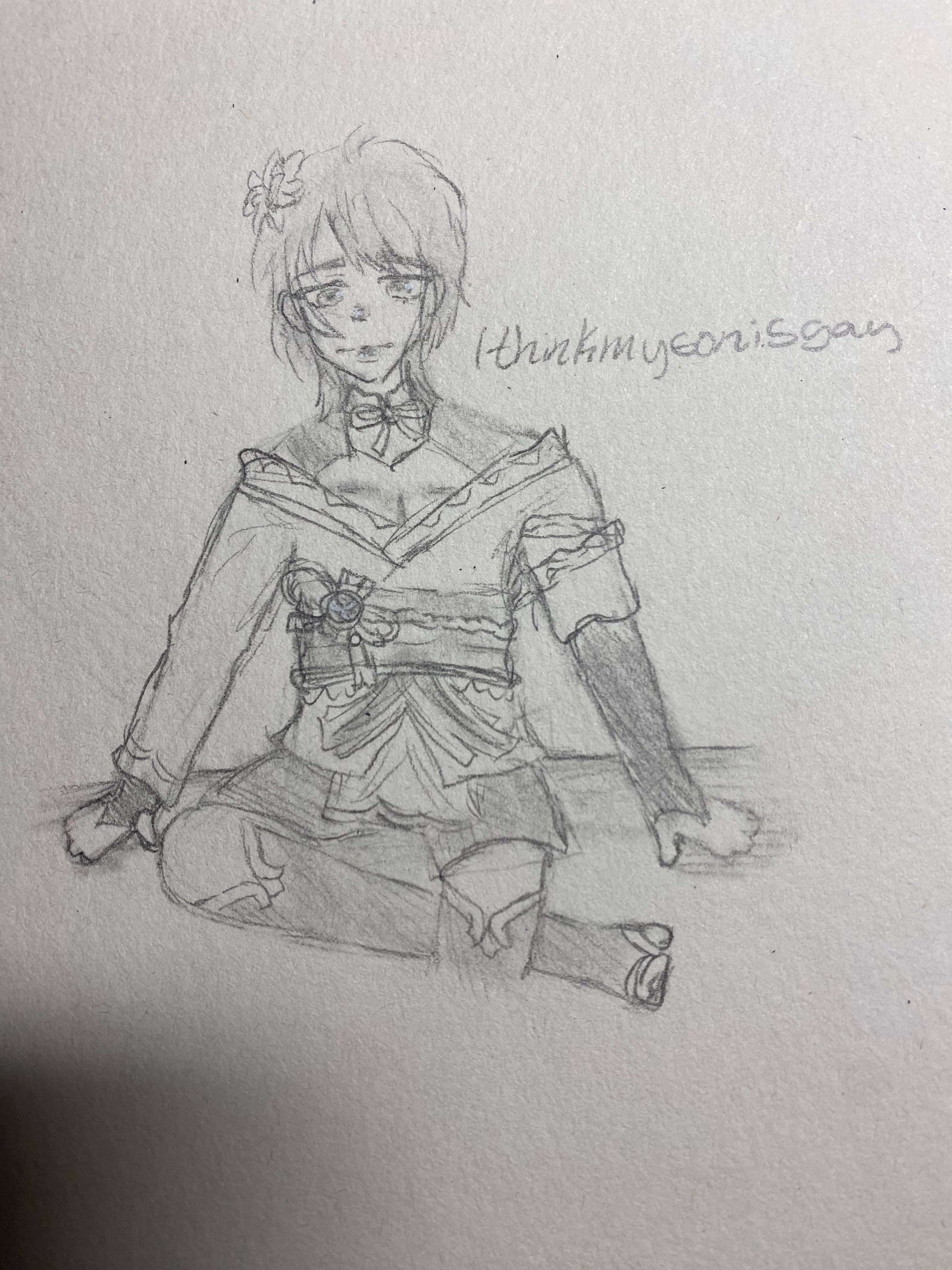 Male Raiden Shogun drawing Genshin Impact | HoYoLAB