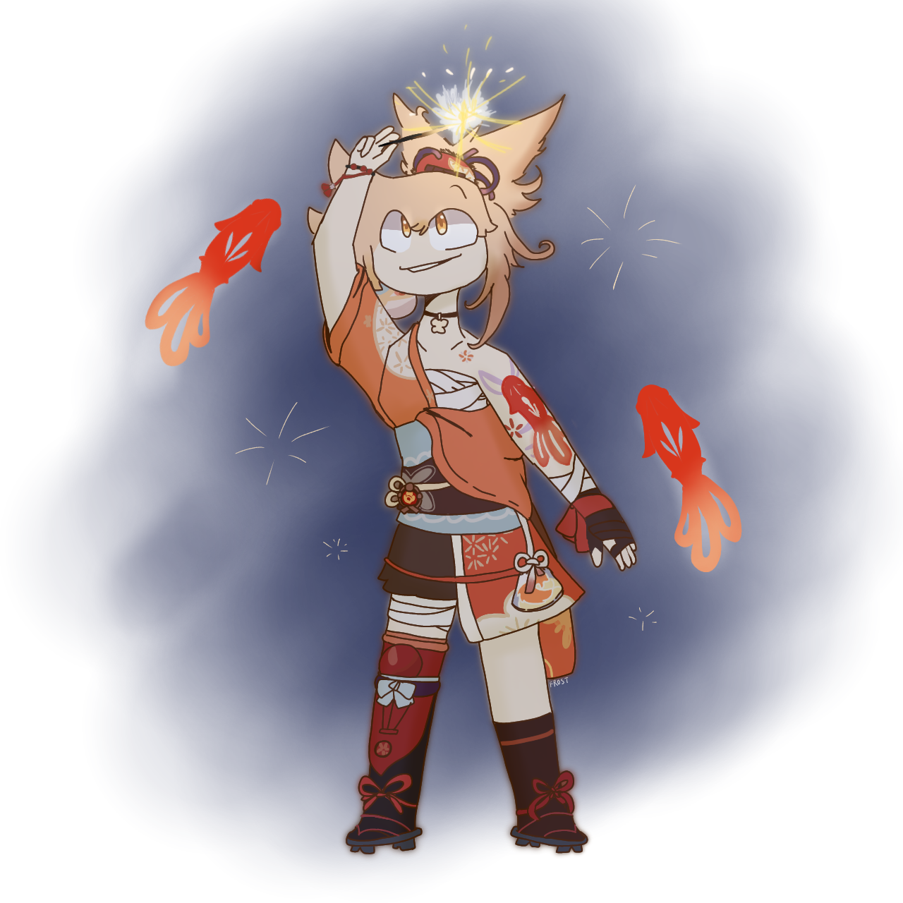 Sparkling Fireworks! Genshin Impact | HoYoLAB