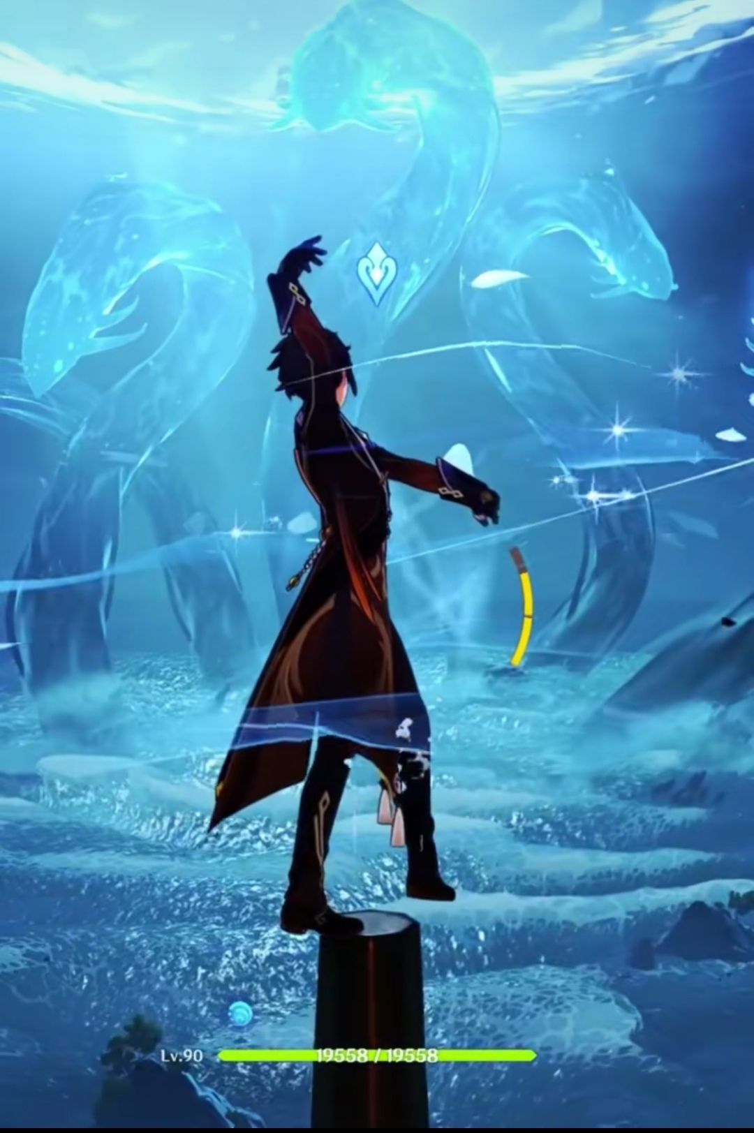 Zhongli with Nilous E skill Genshin Impact | HoYoLAB