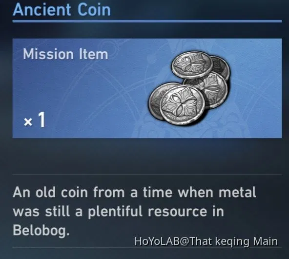 Are we not going to talk about the ancient coin in HSR? Genshin Impact ...