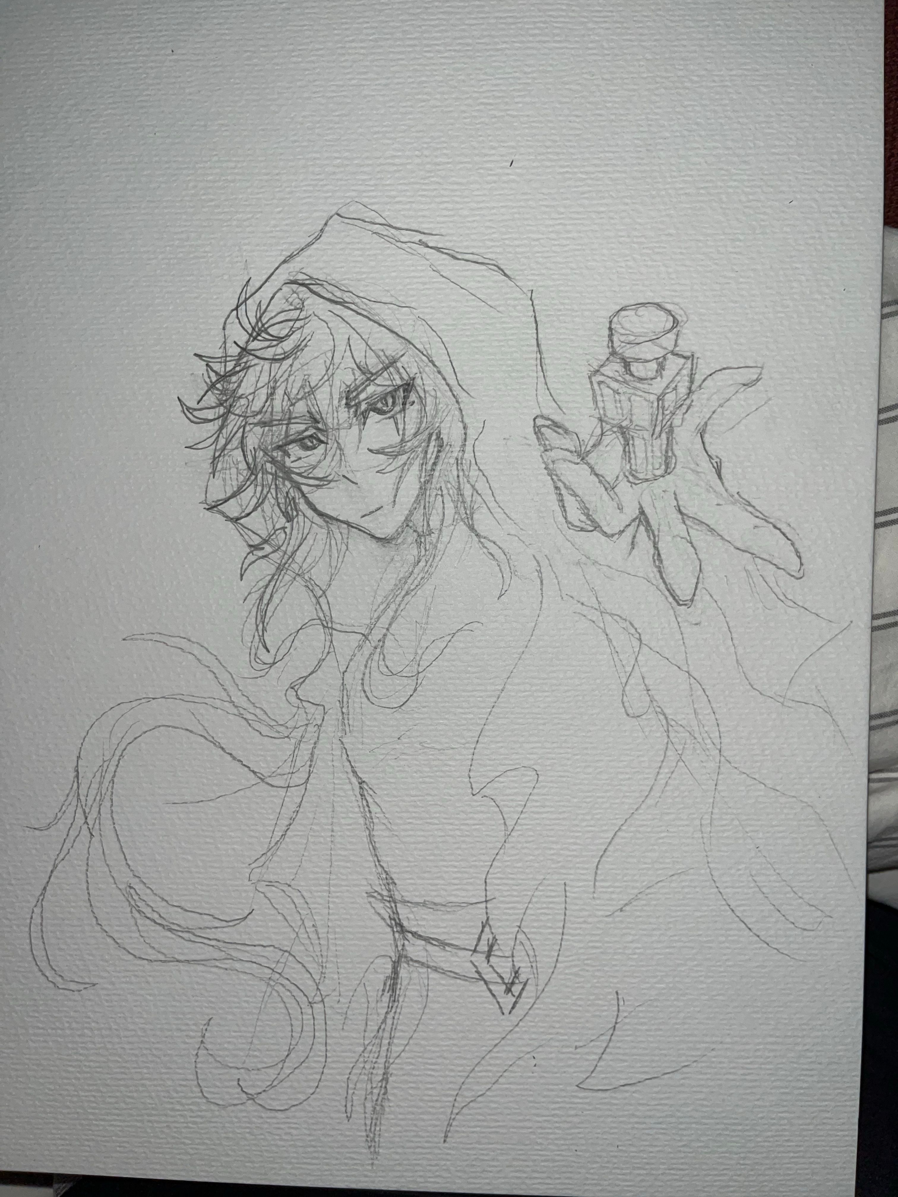 Part two of the first commented archon I get I’ll draw Genshin Impact ...